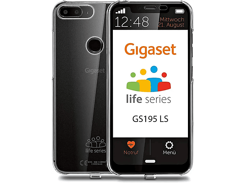 Móvil | GIGASET 4250366862613, Negro, 32 GB, 2 GB RAM, 6,18 ", IPS ...