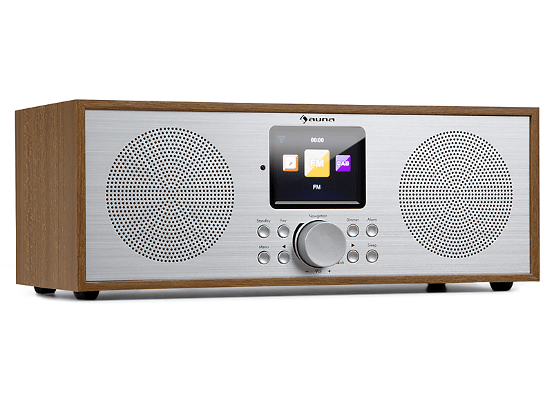 AUNA Silver Star Stereo, Internet Radio, Ulme | SATURN