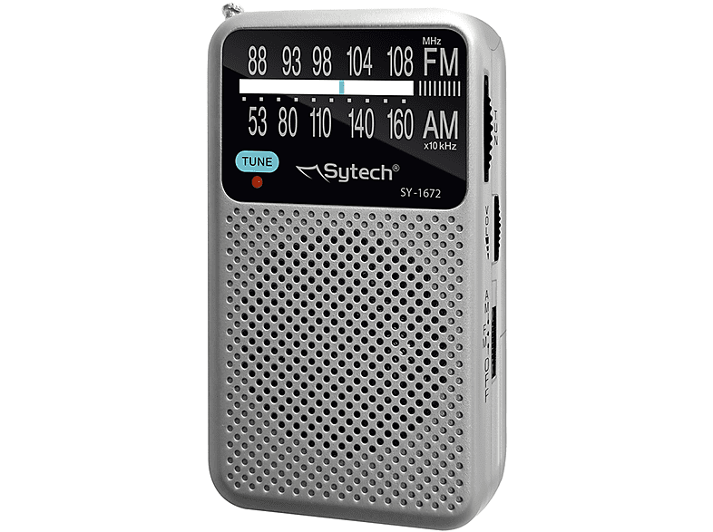 Radio portátil - SY1672PL SYTECH, Gris | MediaMarkt
