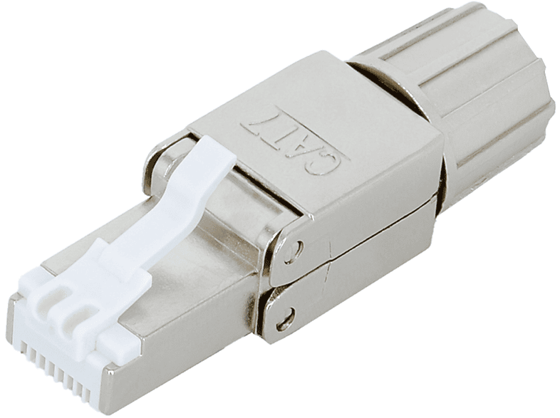 PREMIUMX Netzwerkstecker Cat7 RJ45 Stecker LAN Netzwerk Werkzeuglos ...