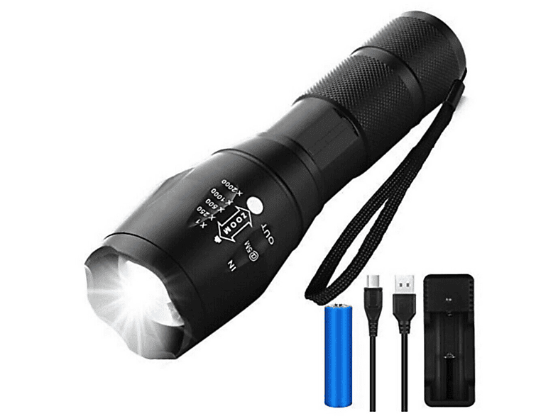 M2-TEC 76-1 LED Taschenlampe | MediaMarkt