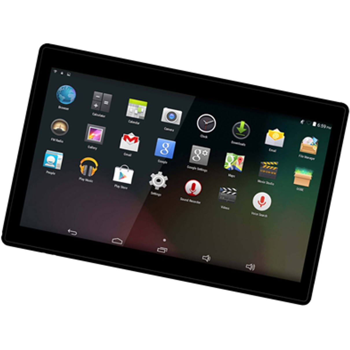 Tablet - DENVER TAQ-10465, Negro, 64 GB, 10 " HD, 2 GB RAM, RK3226 ...