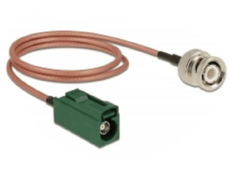 DELOCK DELOCK Antennenkabel FAKRA E BNC 50cm Netzwerk & Smart Home Netzwerk-Zubehör Netzwerk ...