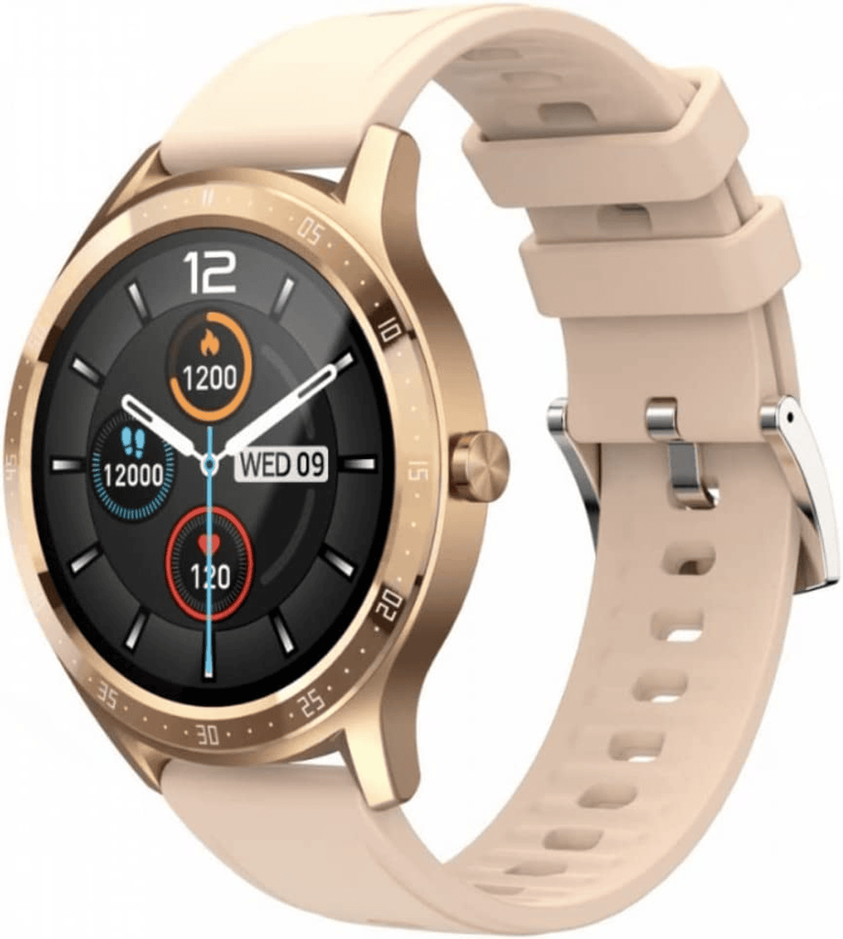 MAXCOM MaxFit Pro Smartwatch Silikon, Gold | MediaMarkt