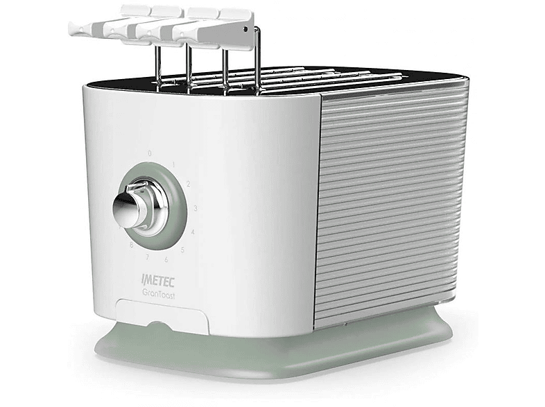 Tostadora | IMETEC 8007403074777, 600 W, 2 ranuras, 2 rebanadas, 10 ...