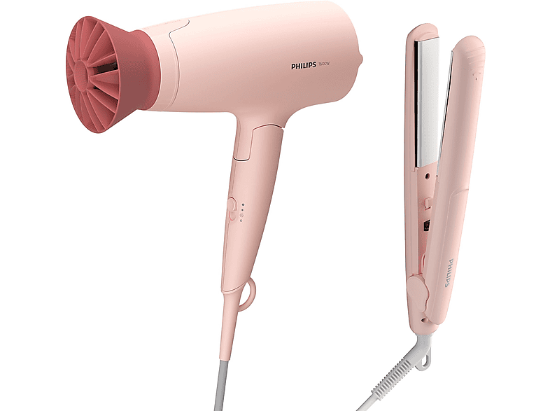 Secador | PHILIPS BHP398/00, 1600 W, 3 niveles temperatura, 3 ...
