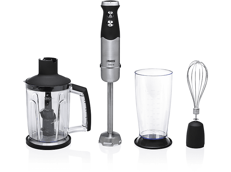 PRINCESS 426560 Mixer Silber-Schwarz (220 Volt, 1 l) | MediaMarkt