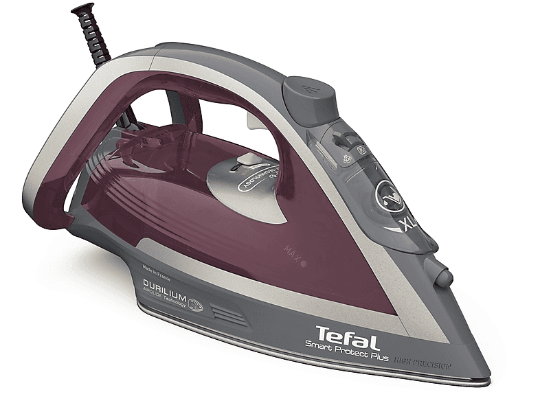 Plancha de vapor | TEFAL FV6870, 0,27 l, Rojo | MediaMarkt
