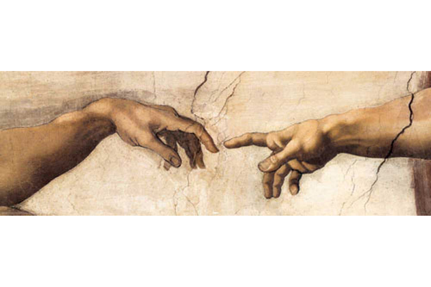 Michelangelo - Creation Hands | SATURN