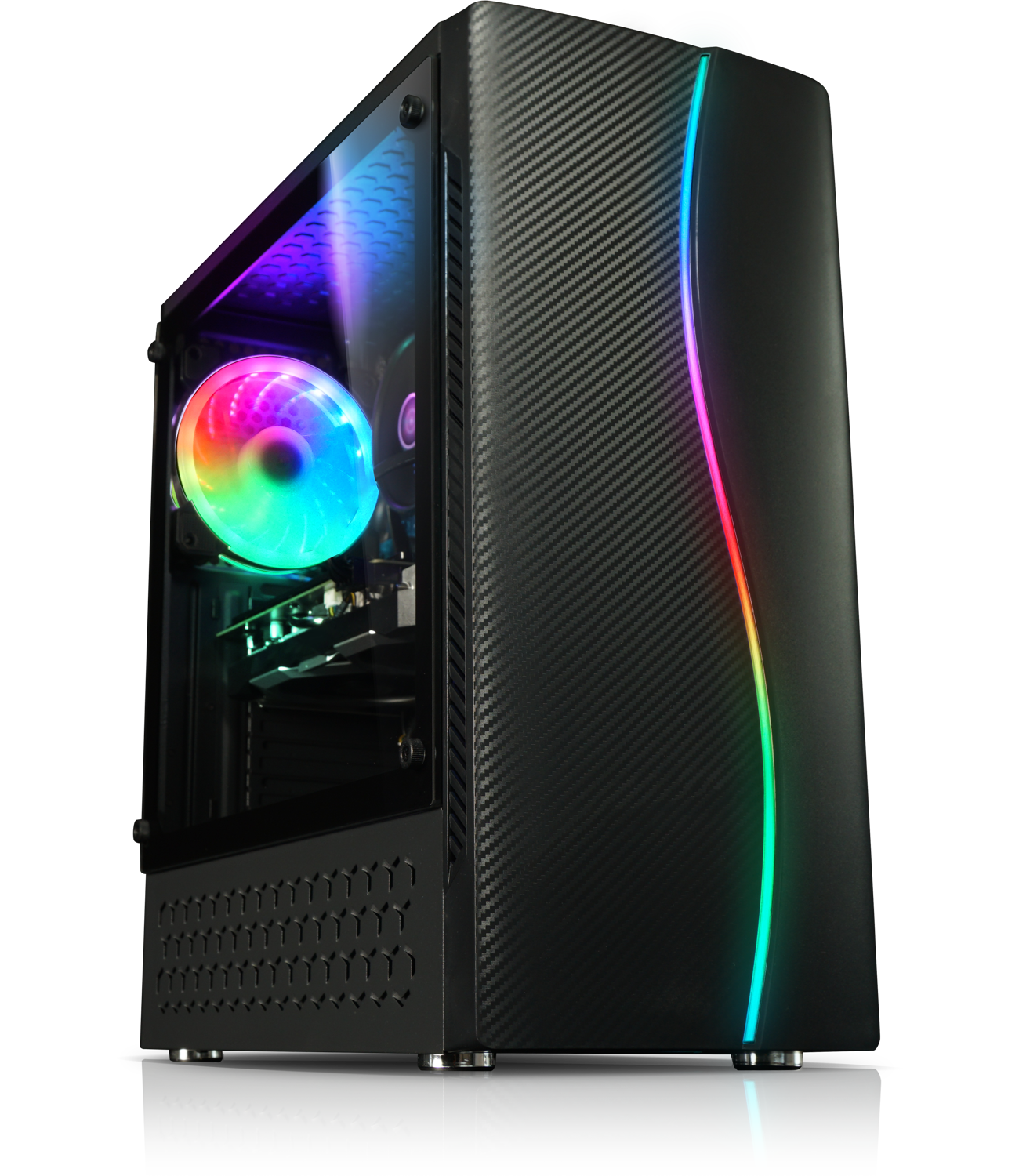 KIEBEL Starter AMD Ryzen 5 4600G, ohne Betriebssystem, Desktop PC mit ...