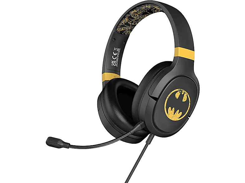 OTL TECHNOLOGIES DC Comics Batman Pro G1 Gaming-headset Zwart, Goud ...