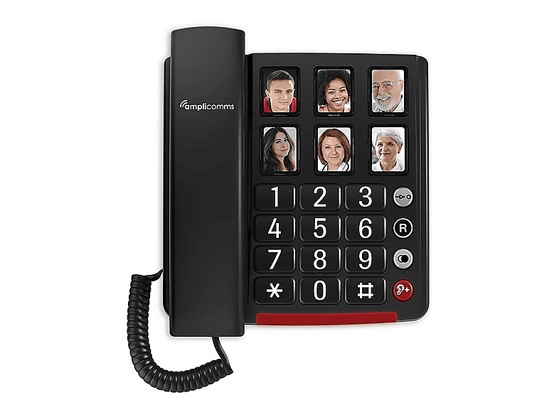 AMPLICOMMS BigTel 40 Plus Senior Huistelefoon | MediaMarkt