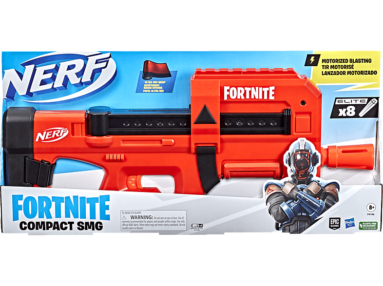 Lanza dardos | NERF Nerf Fortnite - Compact SMG, a partir de 8 año(s ...
