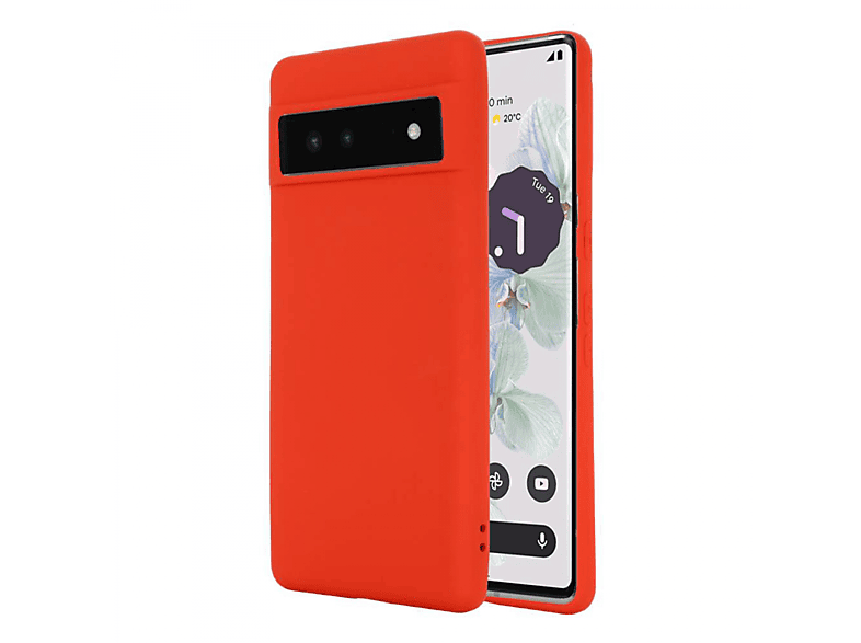 CASEONLINE Liquid, Backcover, Google, Pixel 7a, Rot | MediaMarkt