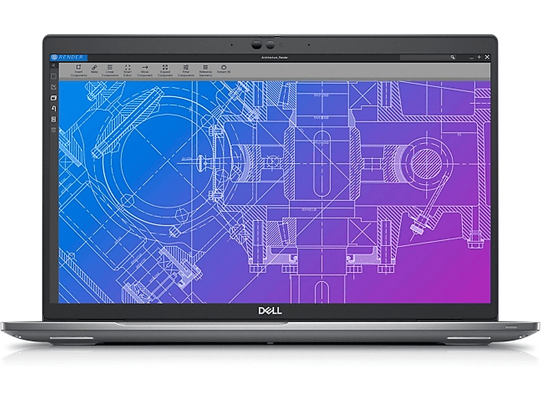 DELL PRECISION 3570 I7-1265U 32GB, Notebook, mit 15,6 Zoll Display ...
