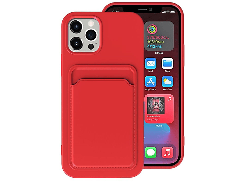 KÖNIG DESIGN Case, Backcover, Apple, iPhone 12 Mini, Rot | MediaMarkt