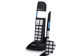 PROFOON PDX-1130 - 3er Set DECT-Telefone mit 3 Mobilteilen, DECT ...