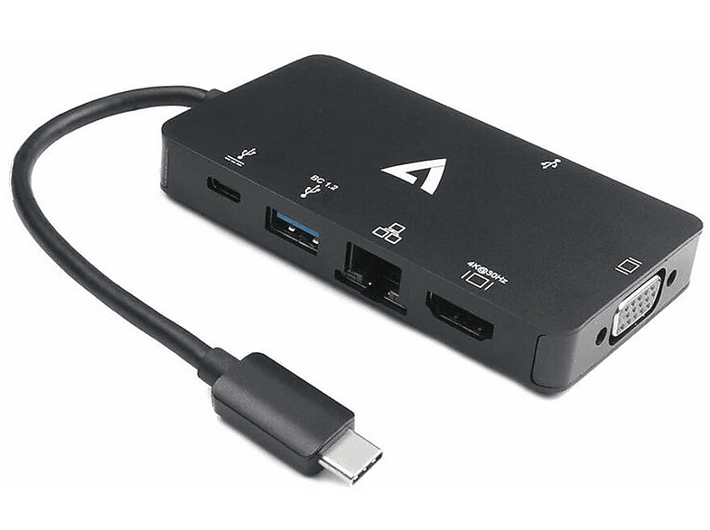 Cable USB - V7 V7UC-2HDMI-BLK, USB 2.0, Negro | MediaMarkt