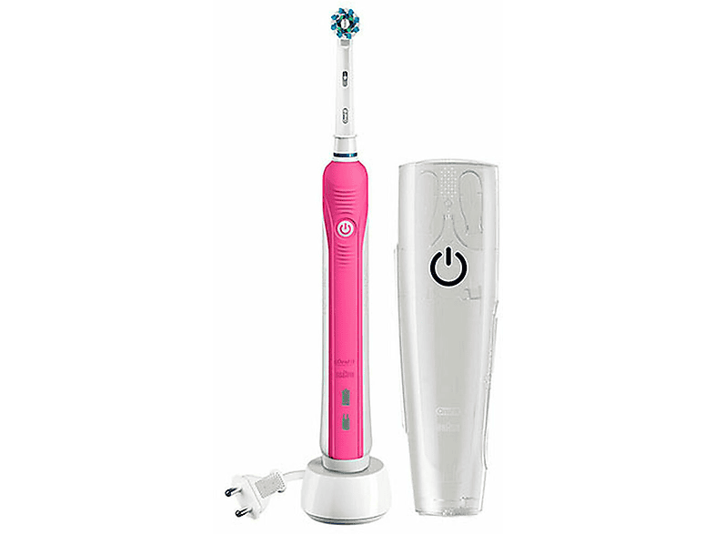 Cepillo eléctrico - ORAL-B Pro 750 3D, Rosa | MediaMarkt