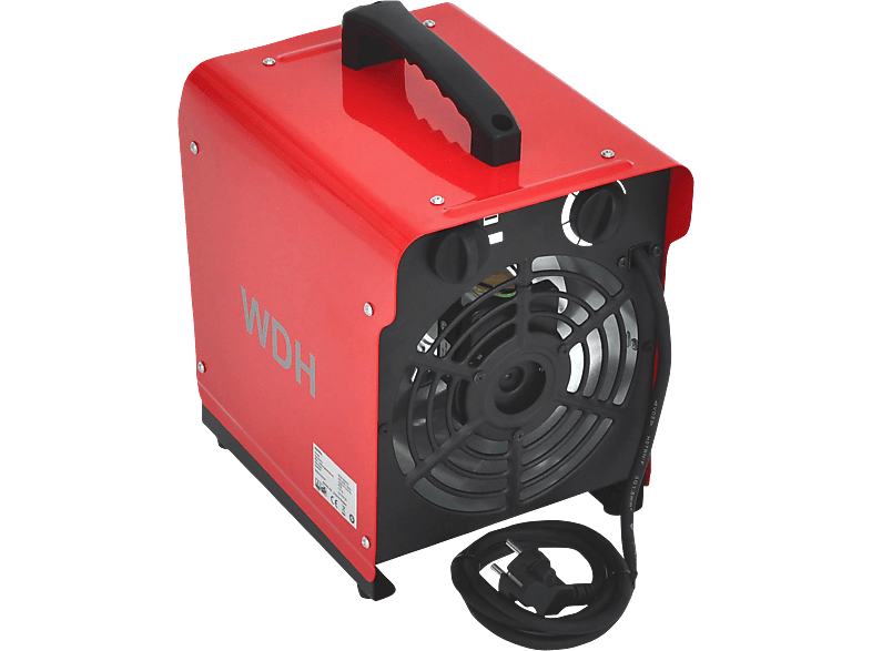 WDH Heizgebläse WDH-BGP03 (3 kW) Heizer (3000 Watt, Raumgröße: 25 m² ...