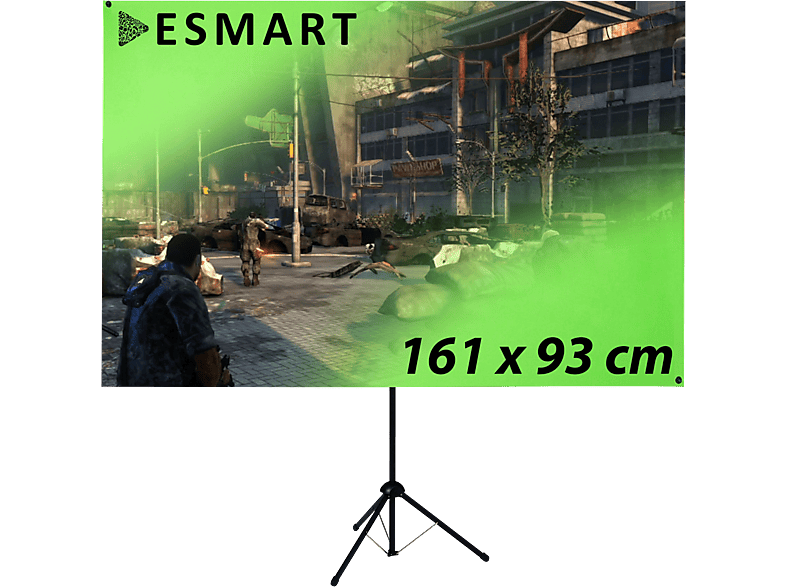 ESMART Expert X-Type Ultralightweight 161 x 93 cm | 70", Green-Screen ...