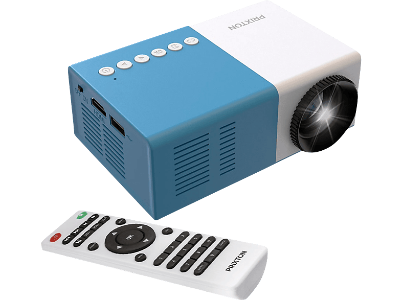 PRIXTON Cinema Mini Videoprojector Blauw | MediaMarkt