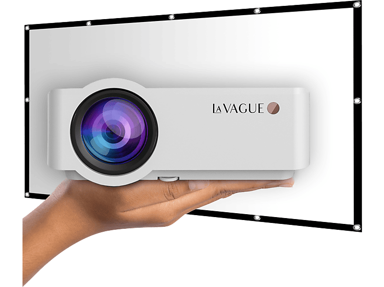 LA VAGUE LV-HD320 BUNDLE Beamer(HD, 2500 lm | MediaMarkt
