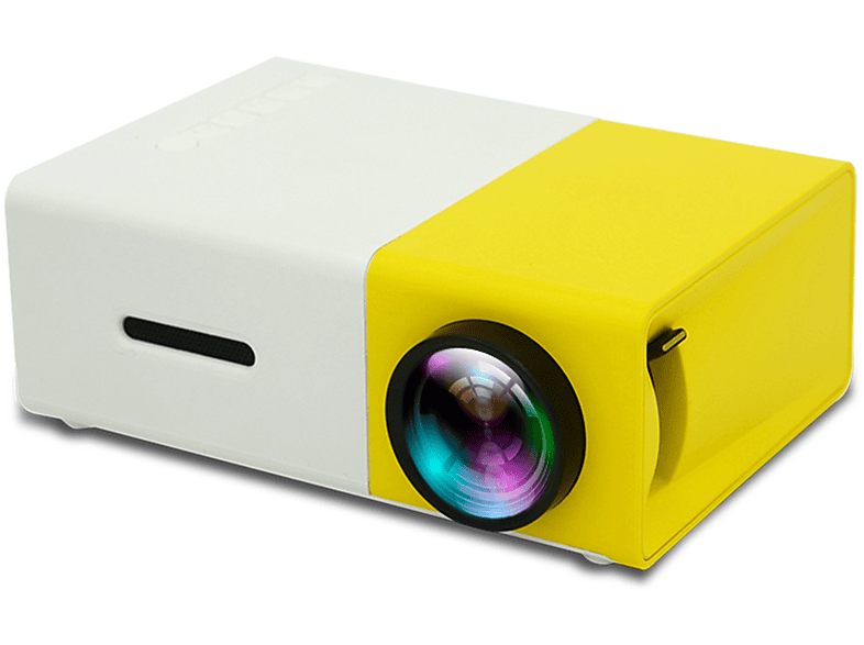 BYTELIKE Mini Beamer | FHD 1080P Projektor Klein Kurzdistanz Handy 3D ...