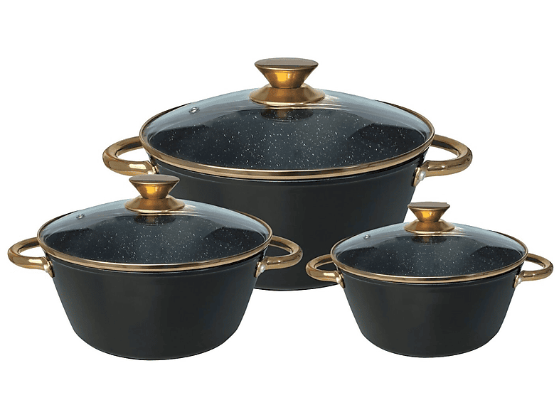 CHEFFINGER CF-RGC01 Topf-Set Aluminium | MediaMarkt