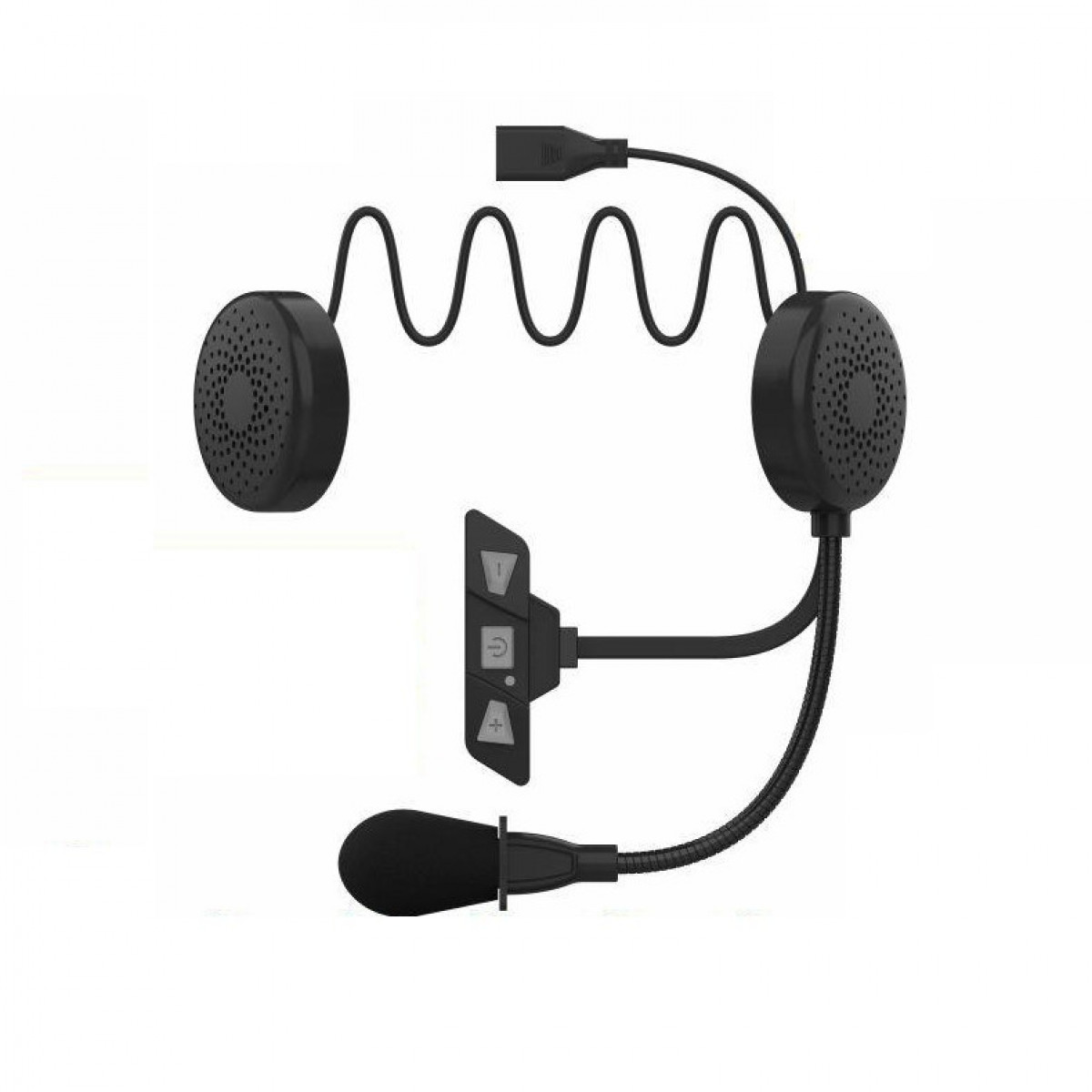 INF Motorradhelm-Headset Bluetooth 5.2, In-ear Kopfhörer Bluetooth ...