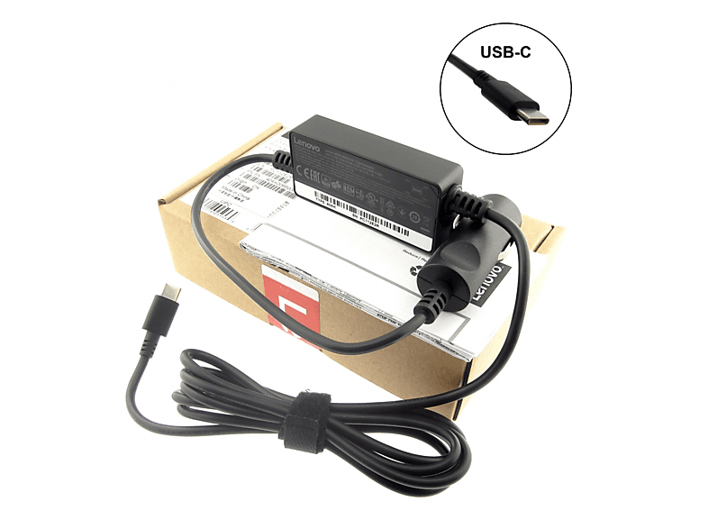 LENOVO Original KFZ Ladekabel für LENOVO 40AK0065WW Notebook-Netzteil ...
