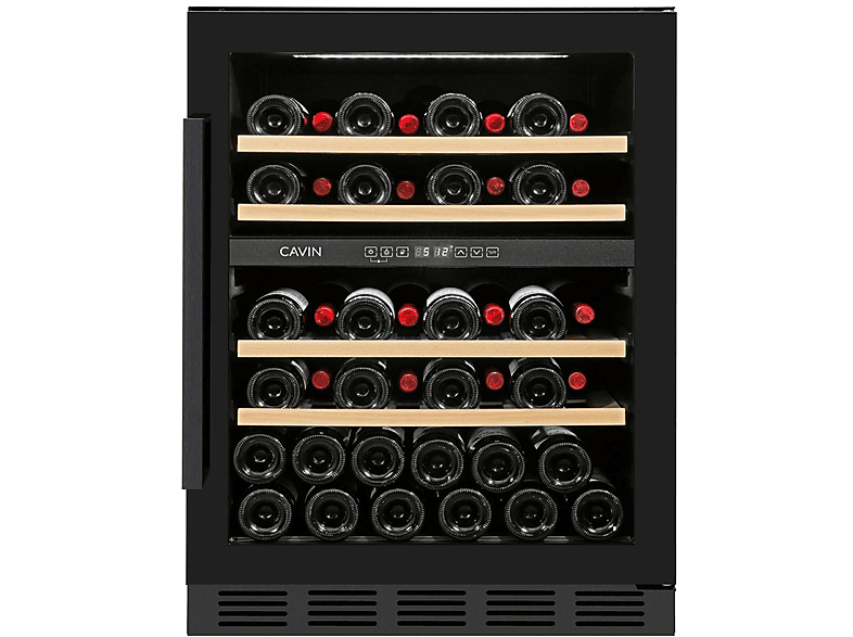 CAVIN Arctic Collection 60D Black Weinkühlschrank (EEK G, Schwarz ...