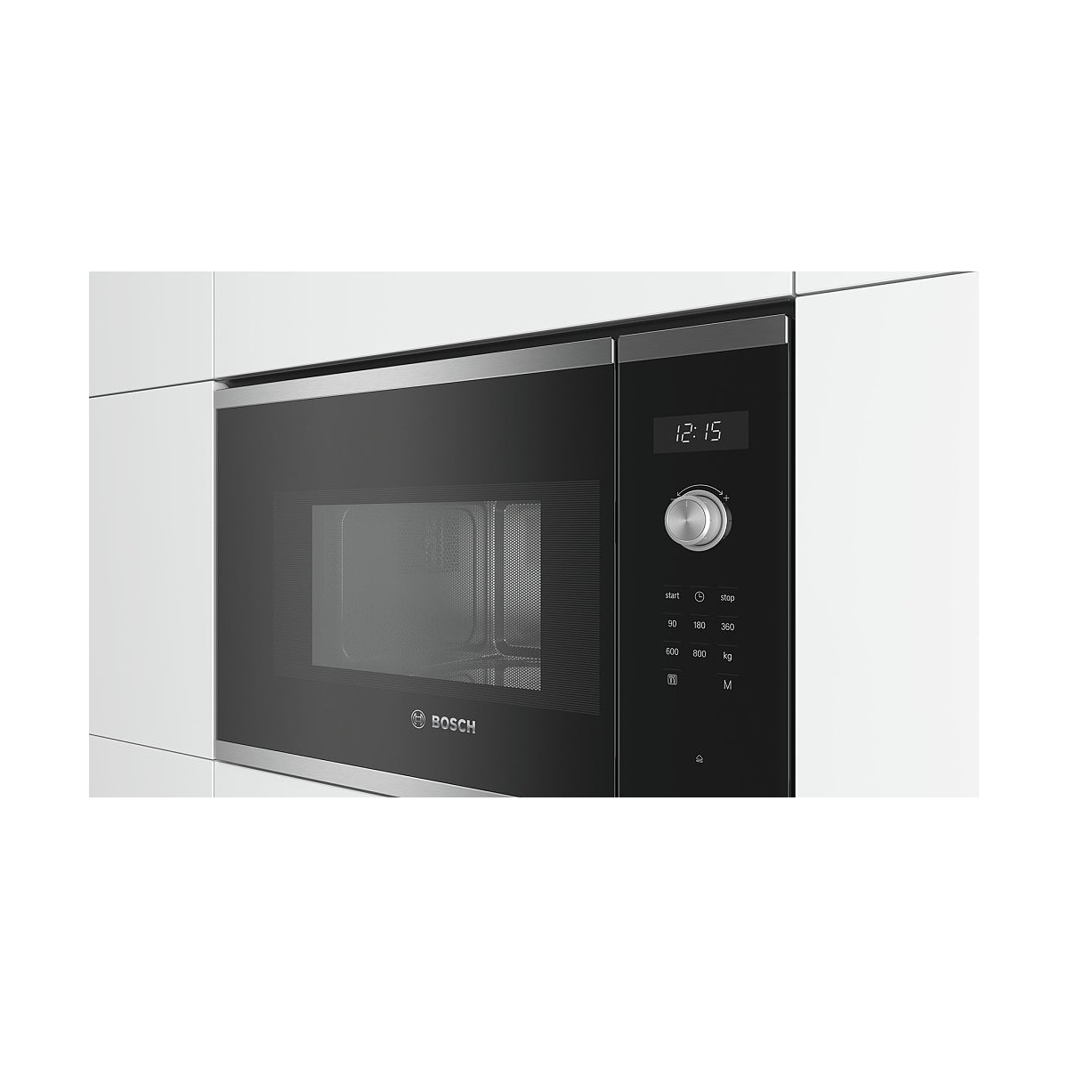 Horno Microondas - Serie 6 BFL524MS0 BOSCH HAUSGERÄTE, 20 l, No, Negro ...