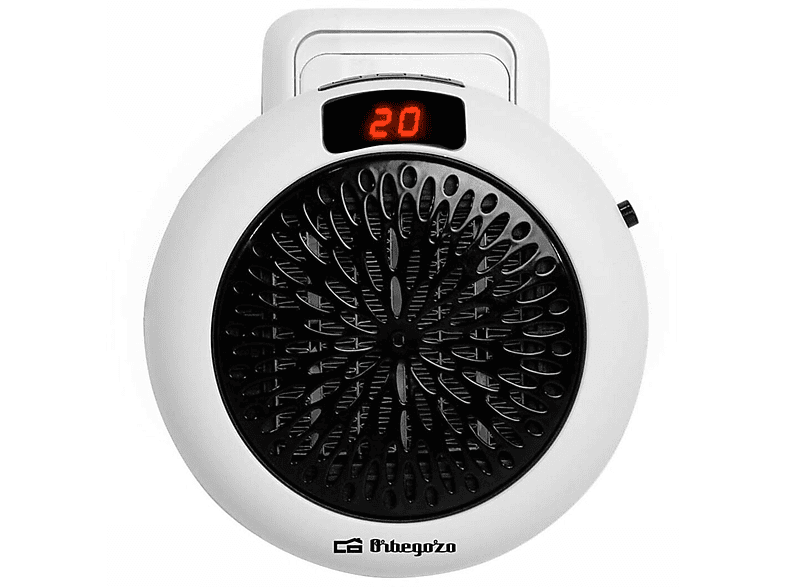 Calefactor cerámico - ORBEGOZO CR4000, 900 W, Blanco | MediaMarkt