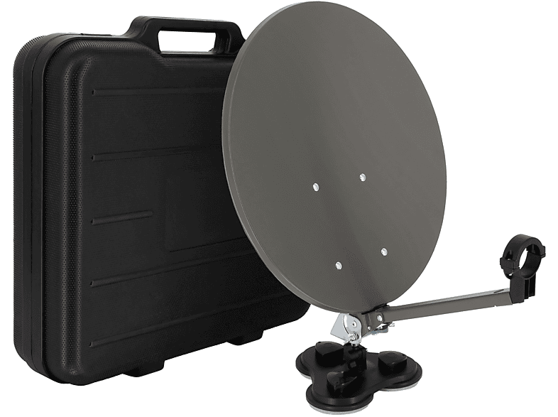 PREMIUMX Camping Satelliten Anlage SAT Antenne Tischhalter Masthalter ...