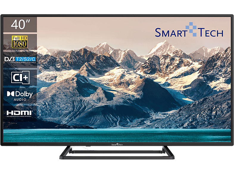 SMART TECH 40 Zoll Non Smart TV 40FN10T3 LED TV (Flat, 40 Zoll / 101,60 ...