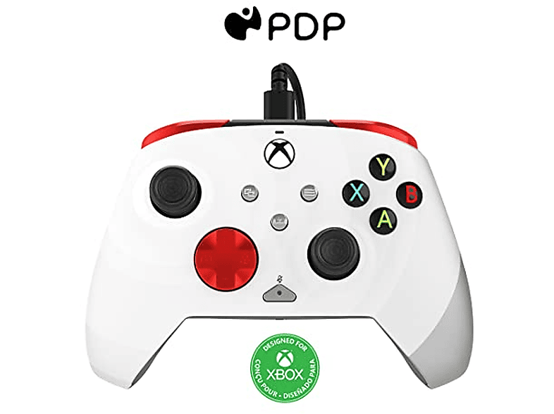 PDP 049-023-RW REMATCH RADIAL WHITE Controller} RADIAL WHITE | MediaMarkt