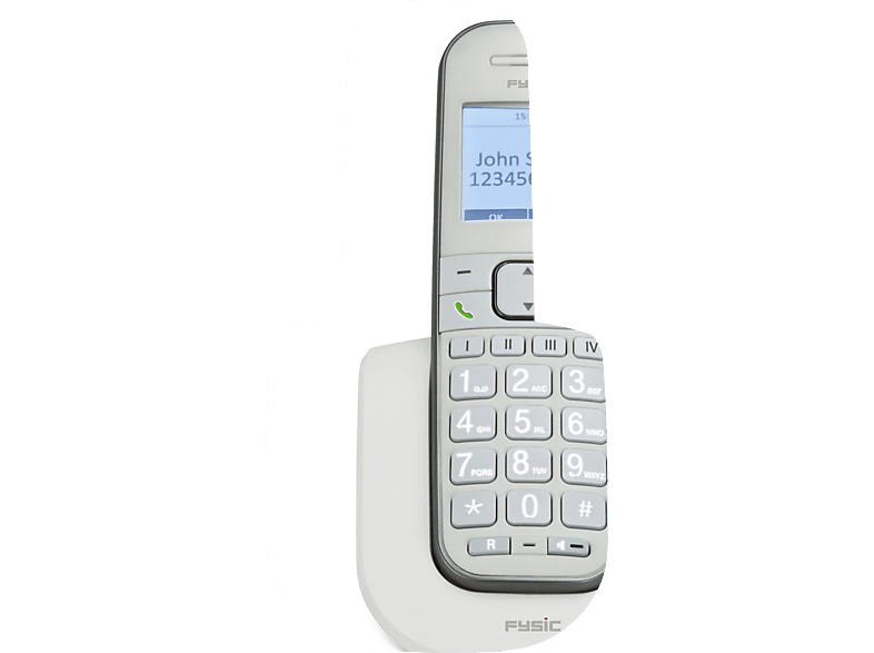 FYSIC FX-9000 DUO - schnurloses Seniorentelefon mit großen Tasten,2 Mobilteile | MediaMarkt