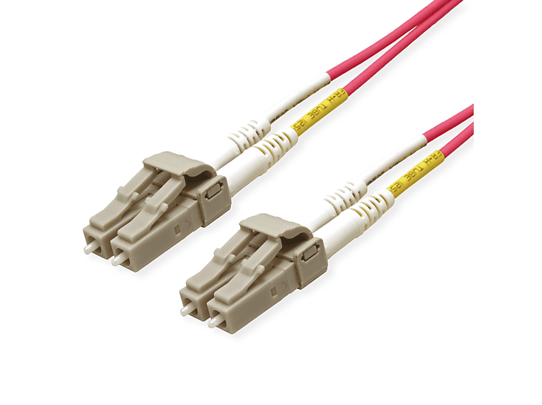 ROLINE LWL-Kabel 50/125µm OM4, LC/LC, LWL-Patchkabel OM4, 1 m | MediaMarkt