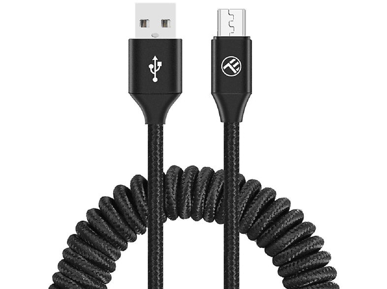 Cable USB | TELLUR Extensible, USB 2.0, USB, microUSB, Black | MediaMarkt