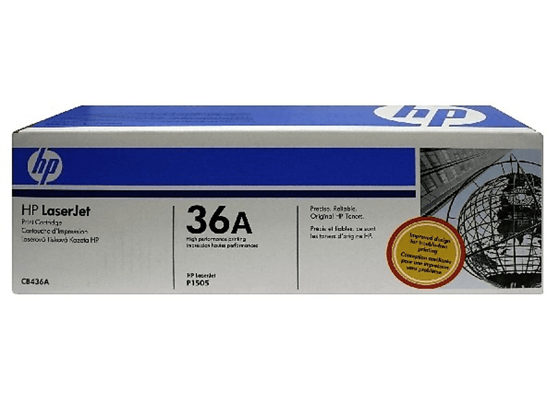 HP CB436A Zwart kopen? | MediaMarkt