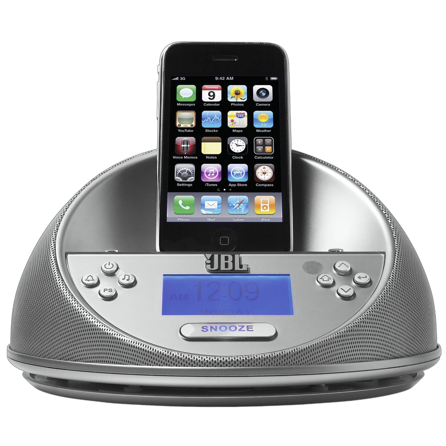 Docking station | JBL On Time Micro Blanco, iPhone/iPod, 12W