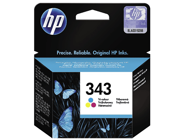 HP 343 Tintenpatrone Cyan/Magenta/Gelb (C8766EE) | MediaMarkt