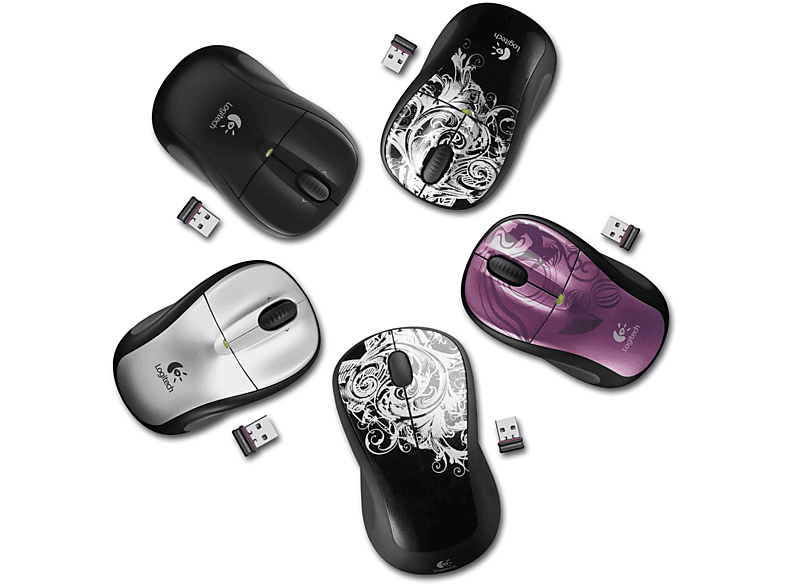 Ratón inalámbrico | Logitech M305, Radiofrecuencia, Óptico, 1000DPI ...