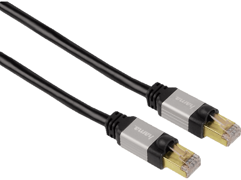 Cable de red | Hama 053756, Negro