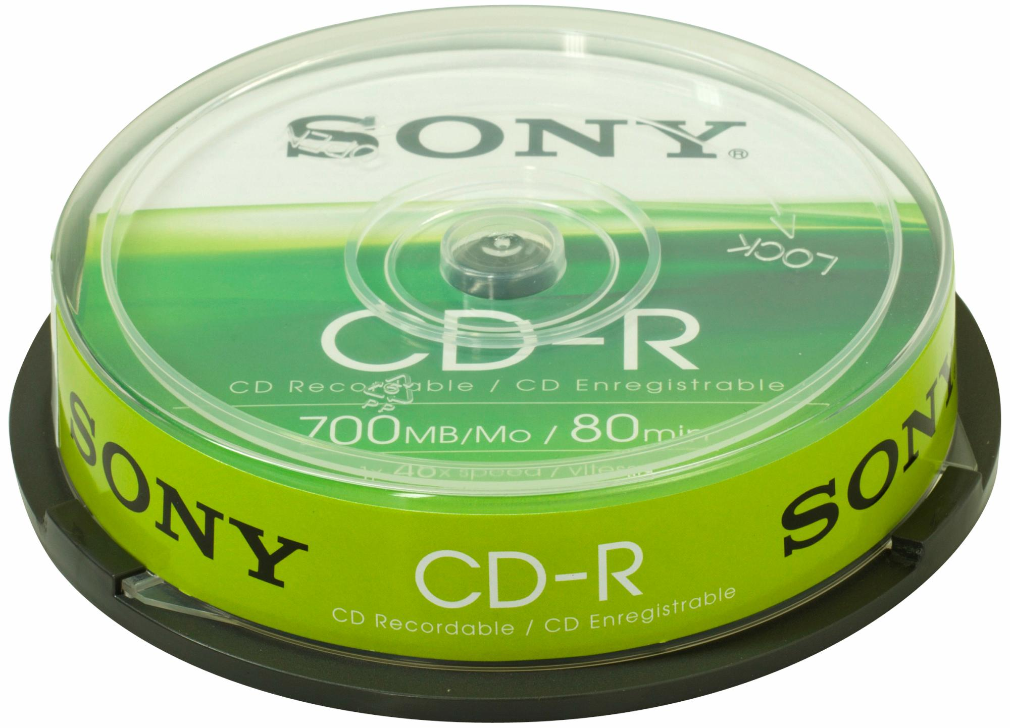 SONY 10 CD/R Spindle Pack Fiyat & Özellik | MediaMarkt