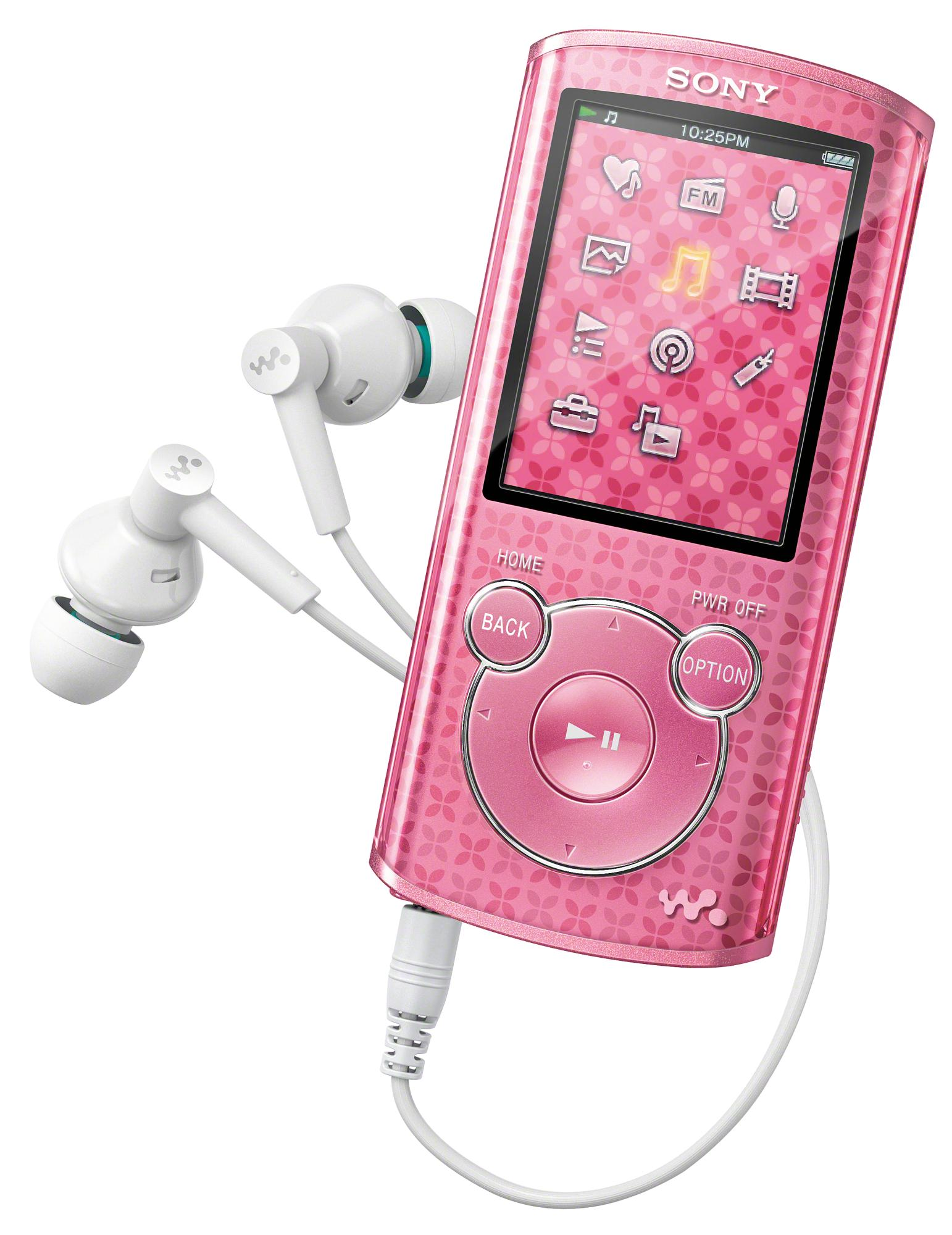 MP4 Sony NWZ463P Rosa