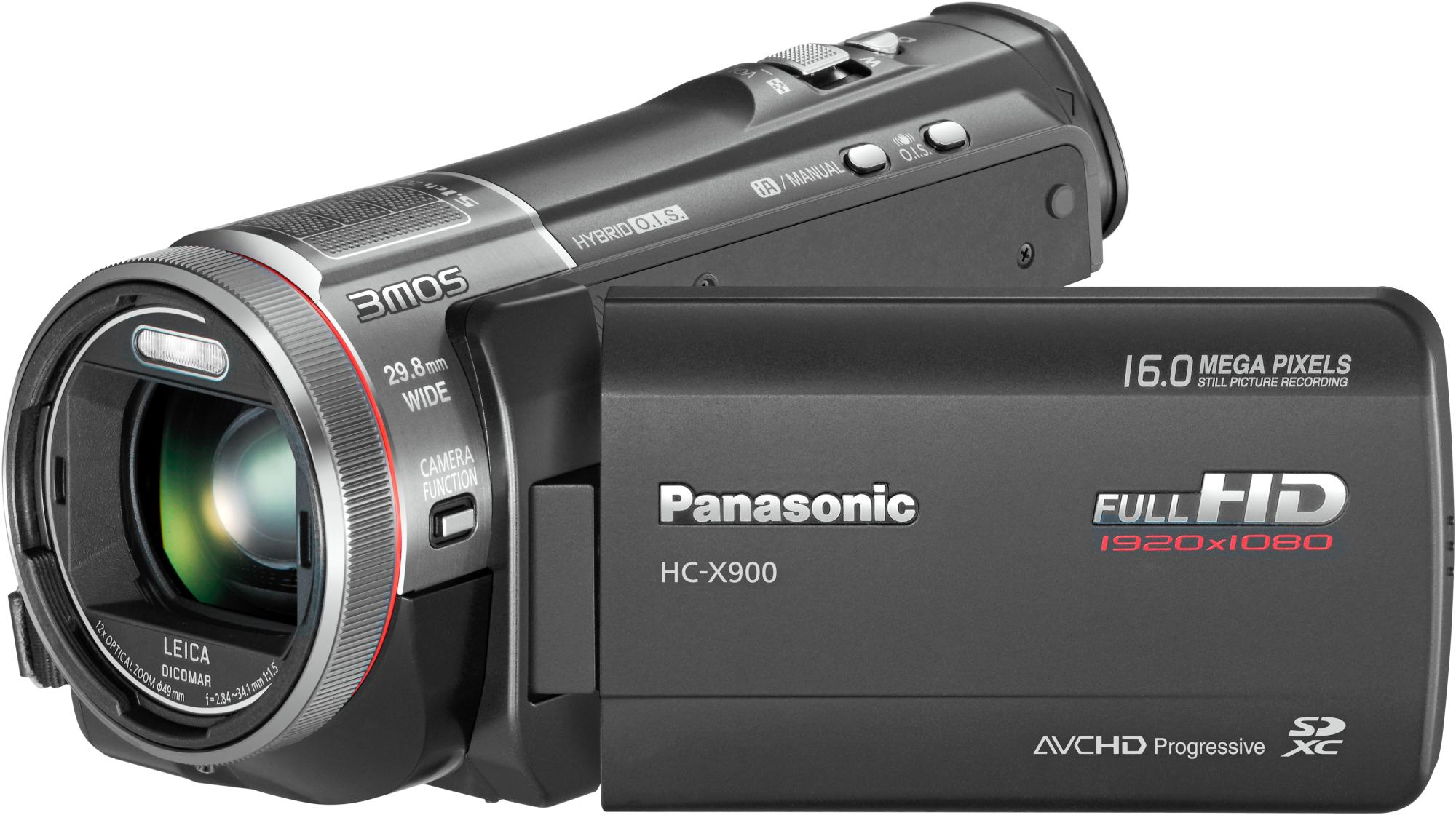 Videocámara Panasonic HC-X900 EG-K Negro