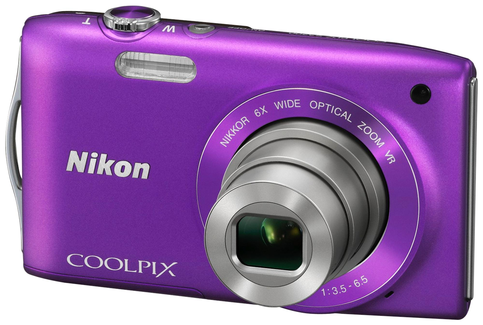 Cámara Nikon Coolpix S3300 Violeta