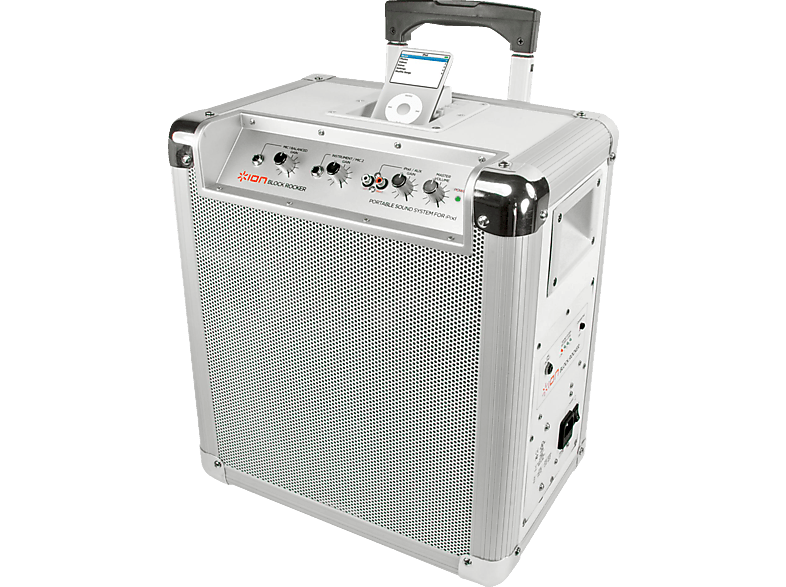 Altavoz | Ion Block Rocker Bluetooth White | MediaMarkt
